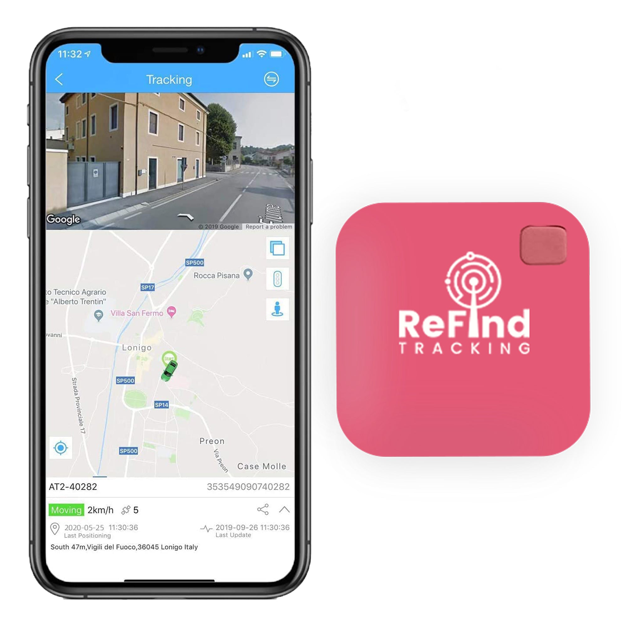 Small Cat Tracker | ReFind R1 Smart Tracker | ReFind
