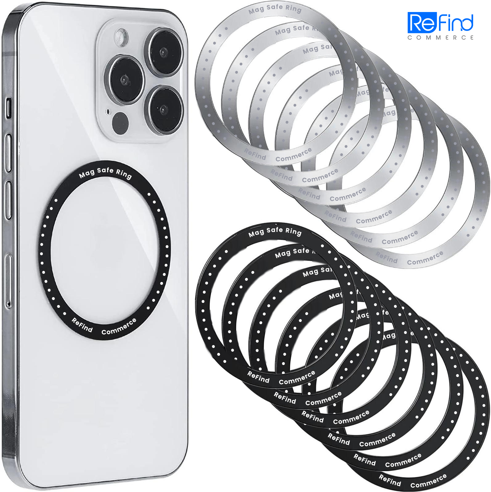 6pcs Magsafe magnetic Ring | MagSafe Ring Converter | ReFind